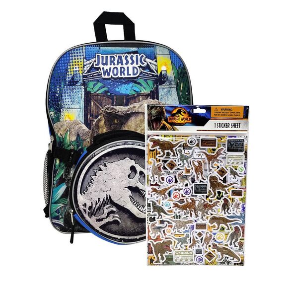 Jurassic World | Accessories | Jurassic Park World 6 Backpack Insulated ...